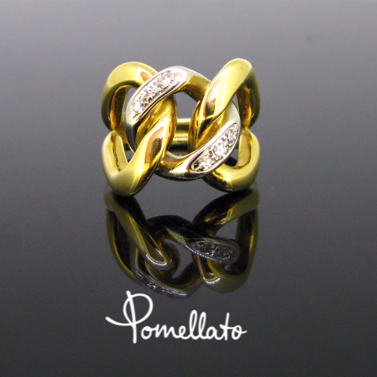 Pomellato Tango Diamonds Link Ring – Heritagem