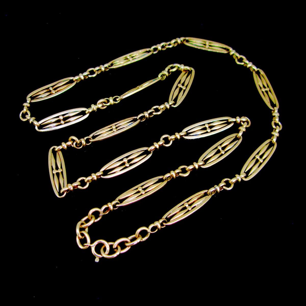 Antique French 12in Link Chain Necklace – Heritagem